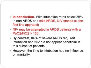 ACUTE RESPIRATORY DISTRESS SYNDROME | PPTX