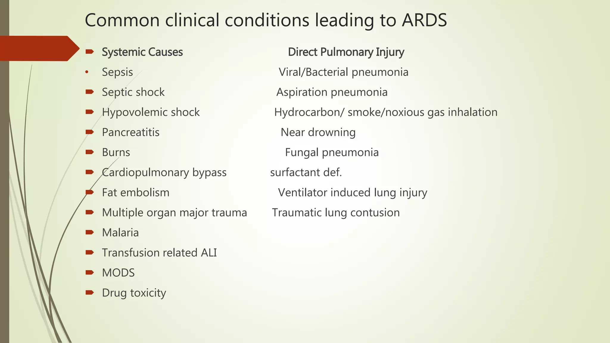 Pediatric ARDS | PPTX