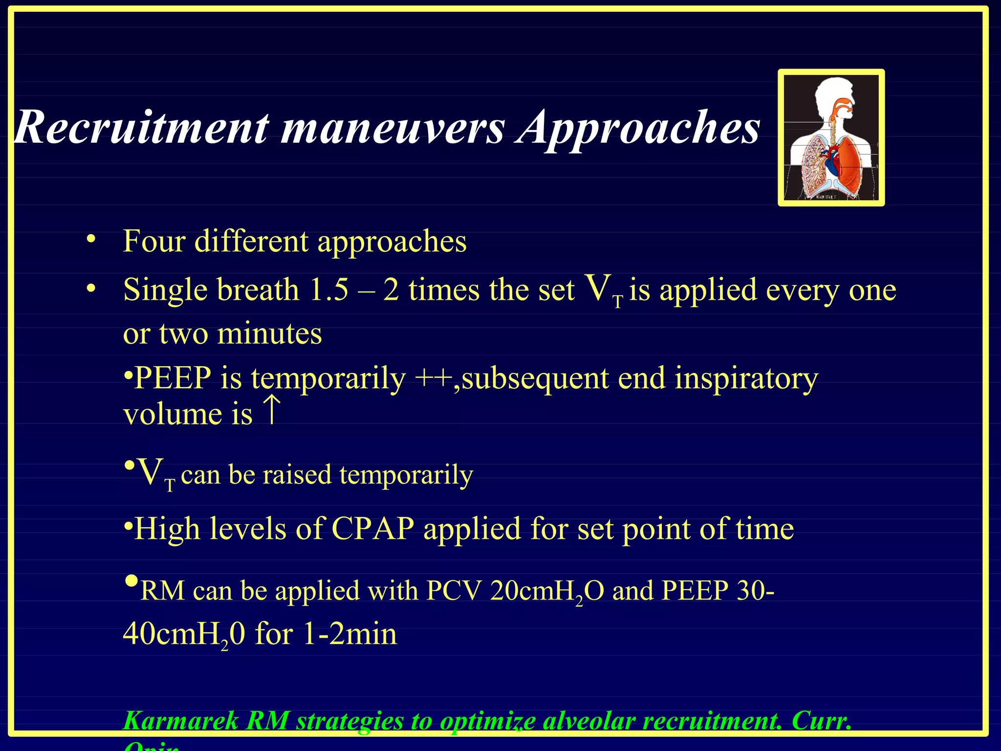 Ards and ventilator management | PPT