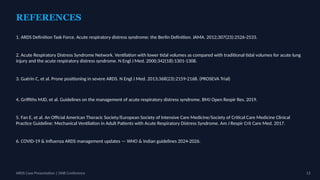 Successful Management of Severe ARDS from Influenza Pneumonia in a ...