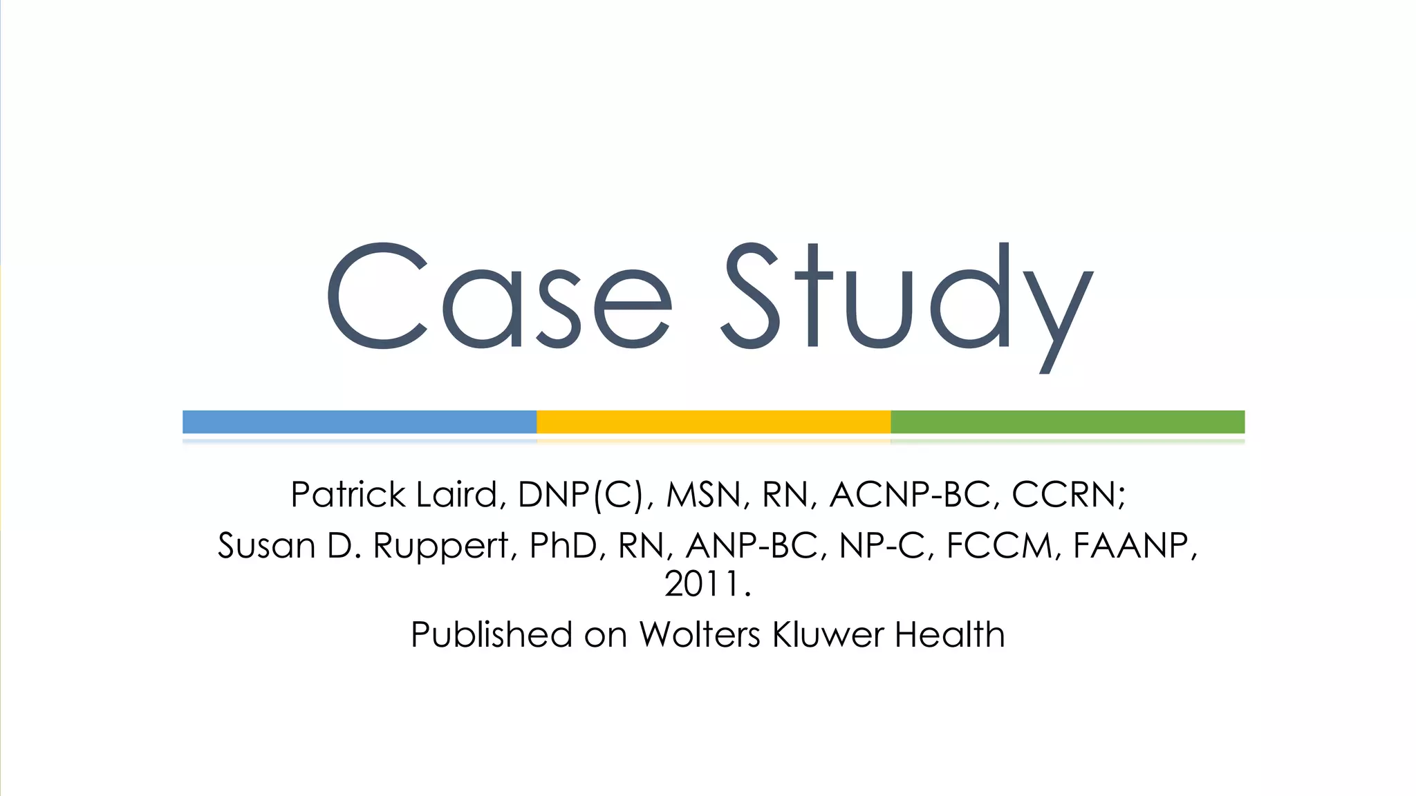 ARDS (Case study) | PPTX
