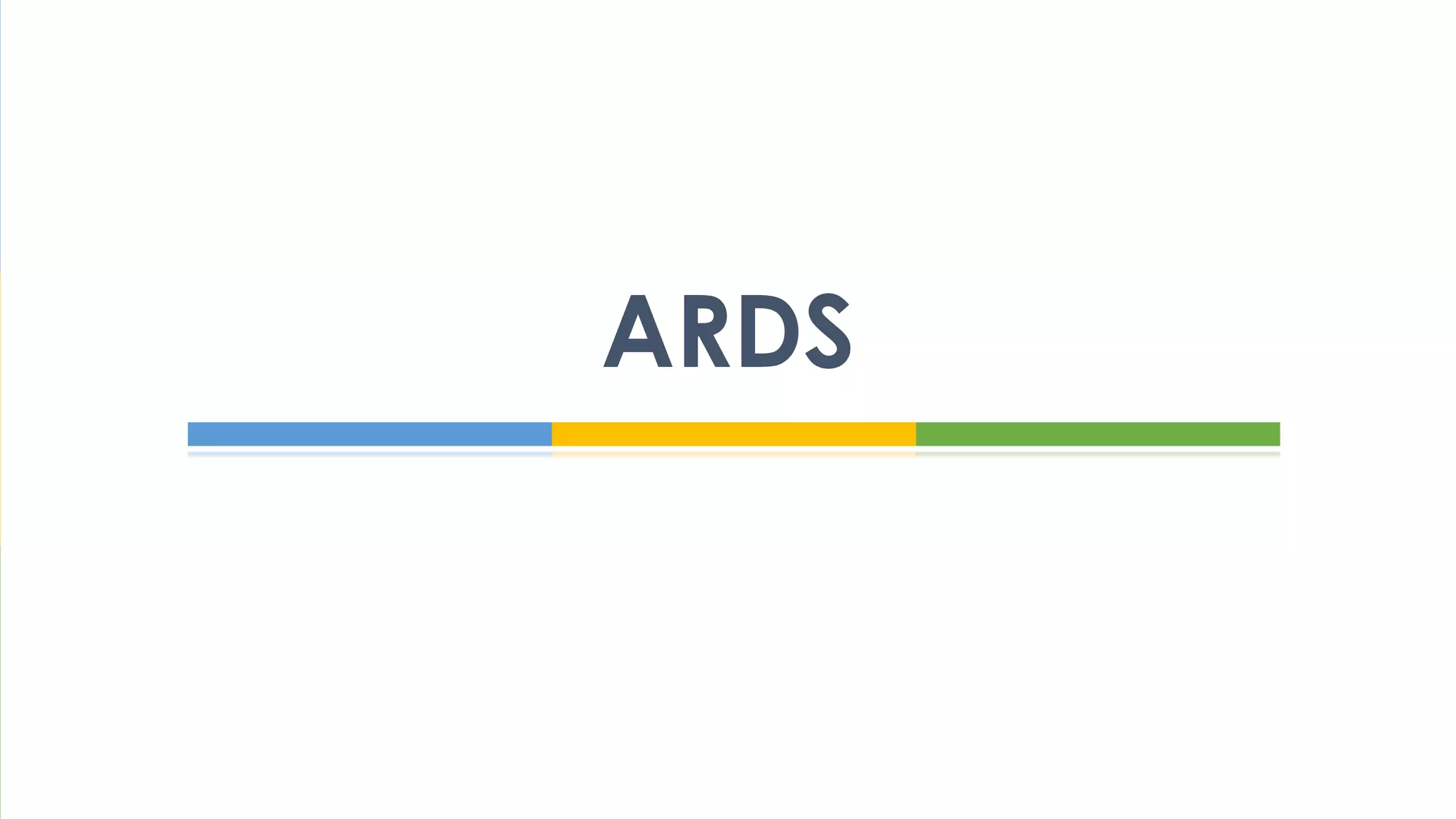 ARDS (Case study) | PPTX
