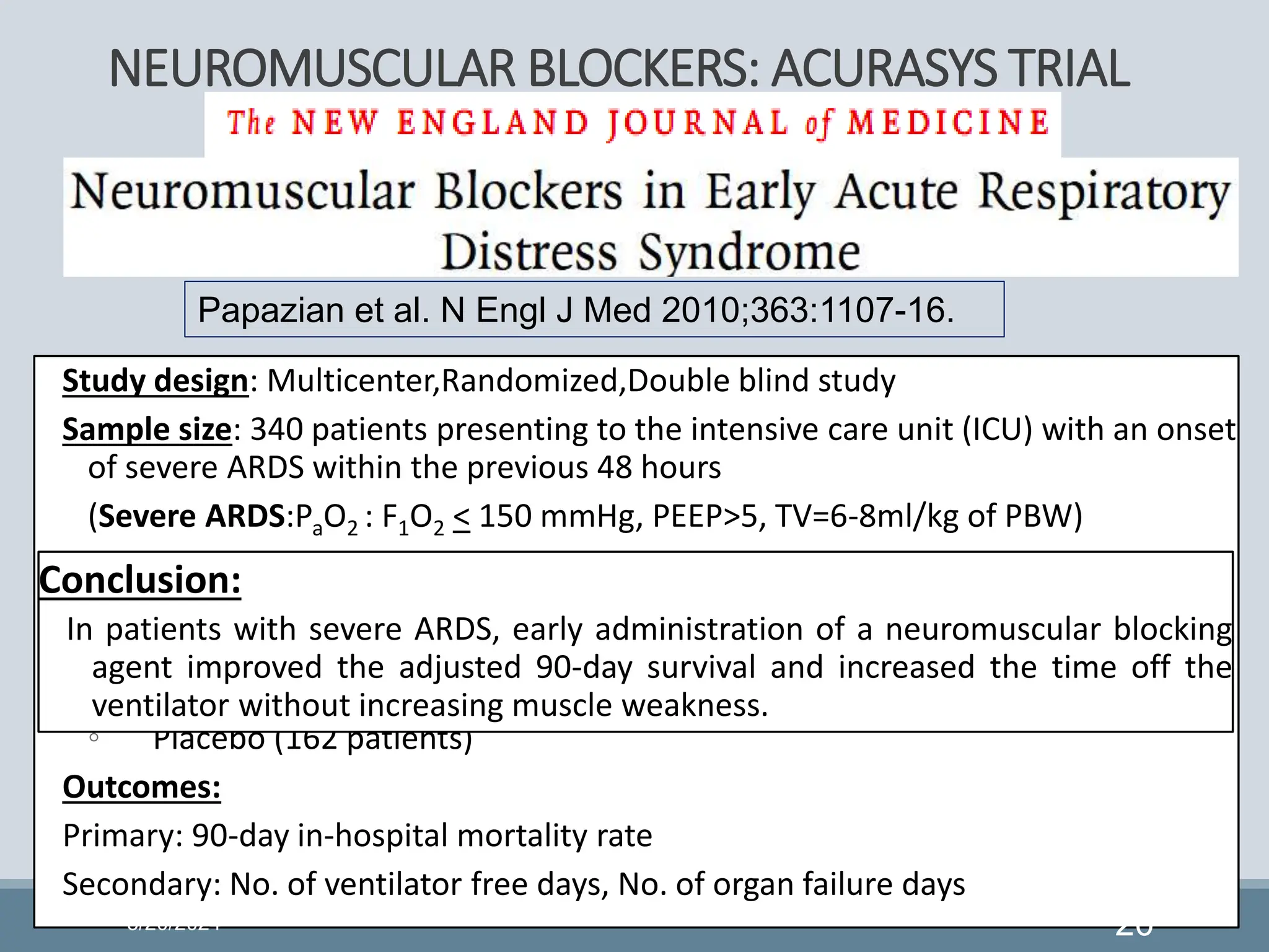 Acute respiratory distress syndrome ARDS.pptx