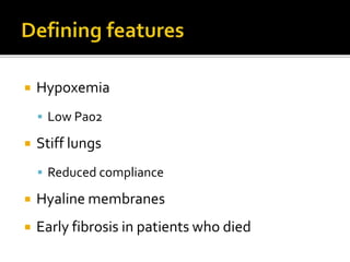 Ards level 3 lecture | PPT