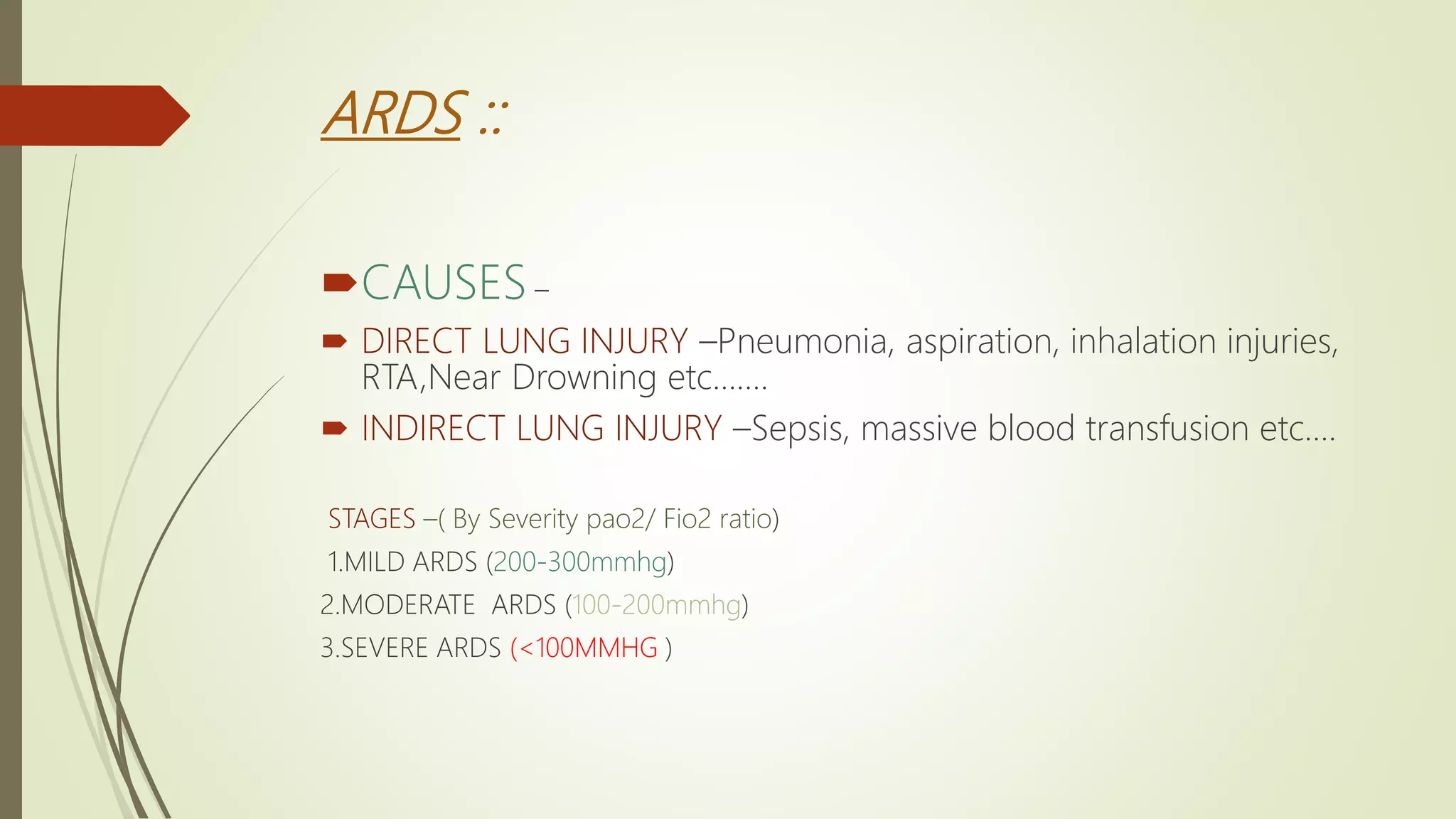 ARDS MEANING,MANAGEMENT . PRONE POSITIONING & NURSES ROLE | PPTX