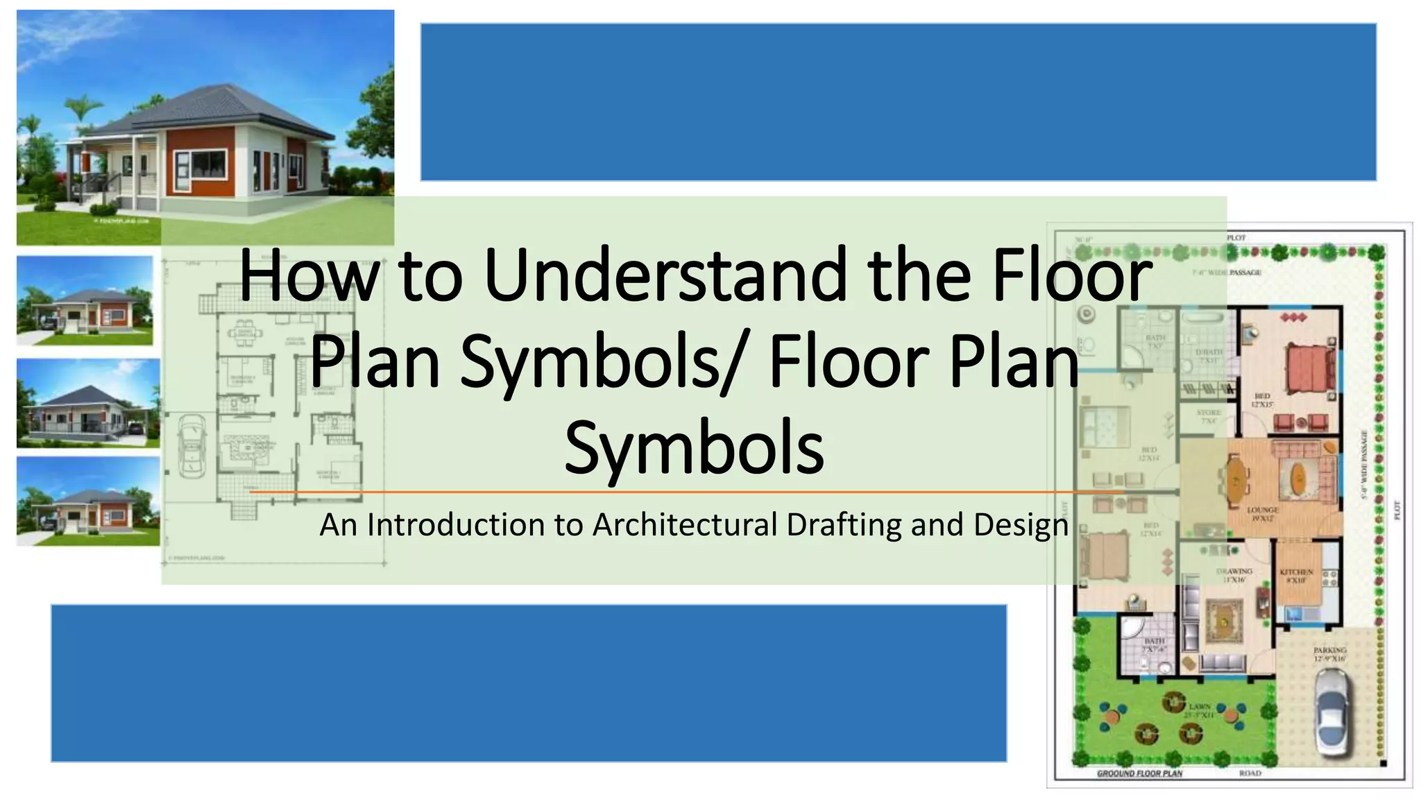 Ar dsn 121 how to understand the floor plan symbols | PPTX