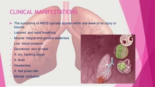 ACUTE RESPIRATORY DISTRESS SYNDROME PPTS | PPTX