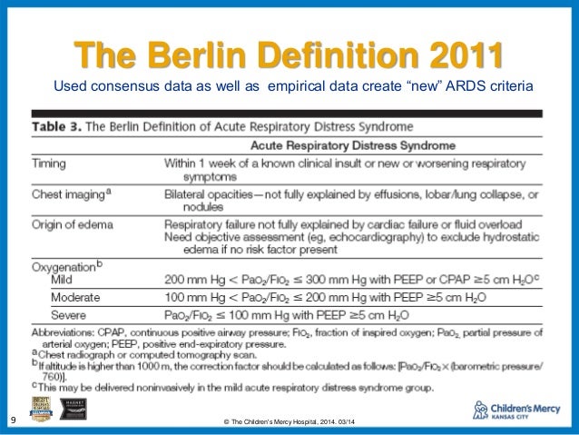 ARDS: The Old and the New (-ish)