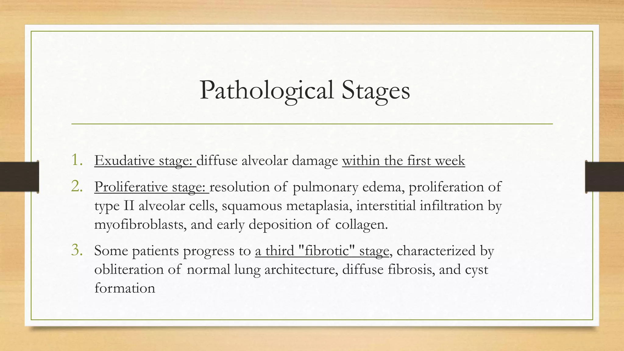 Adult Respiratory Distress Syndrome (An overview) | PPTX