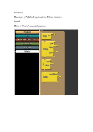 Ardublock tutorial | PDF