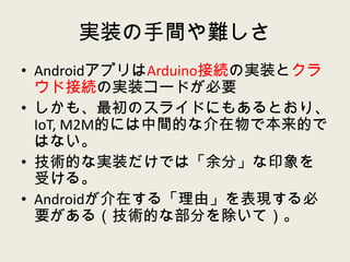 クラウド―Arduino接続について | PPT