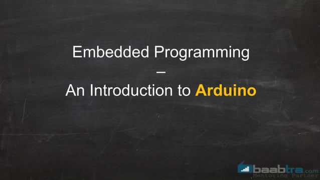 Introduction to Arduino | PPTX