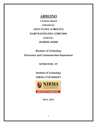 Arduino | PDF