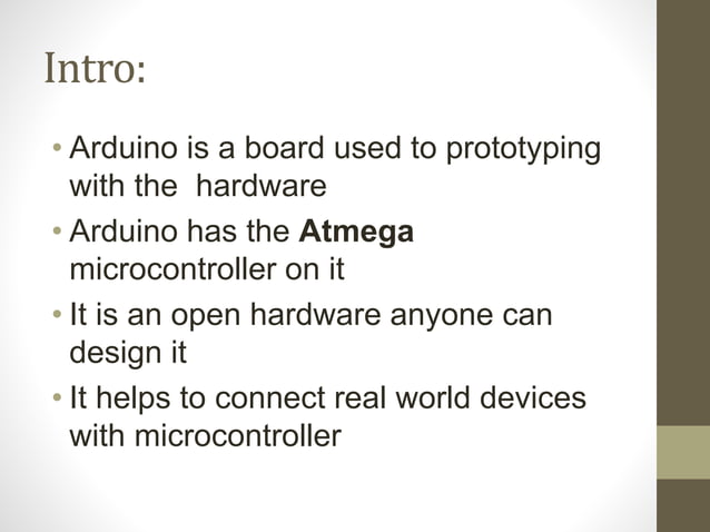 Arduino | PPT