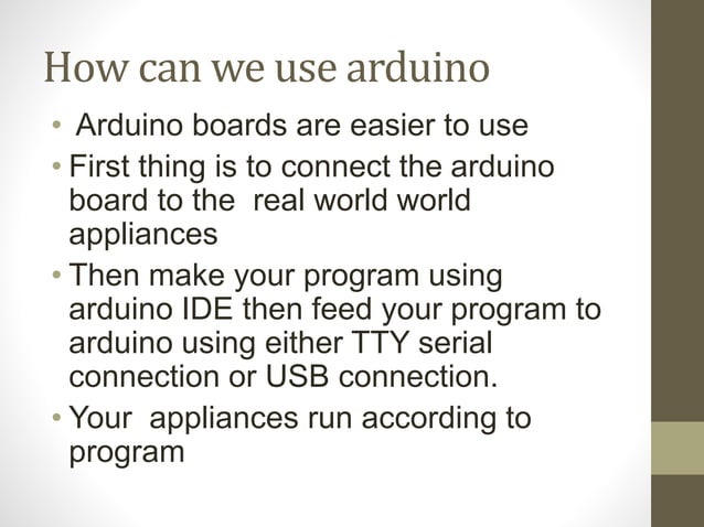 Arduino | PPT