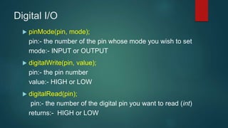 Arduino اردوينو | PPSX