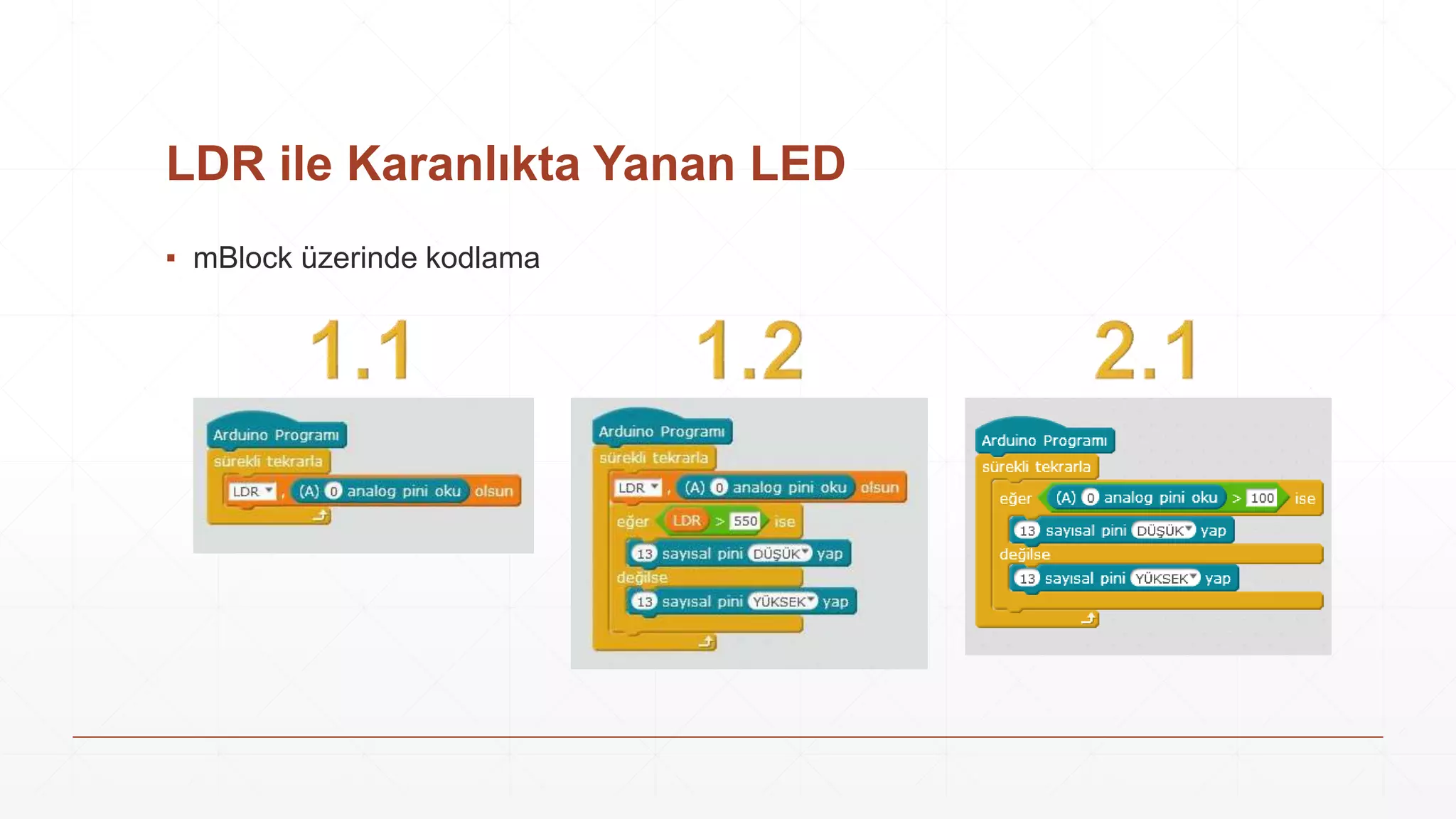 Arduino Ile Ldr Uygulaması Ppt 