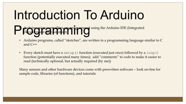 Arduino | PPT