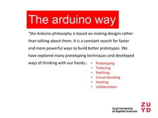 Arduino workshop - hello real world | PPTX