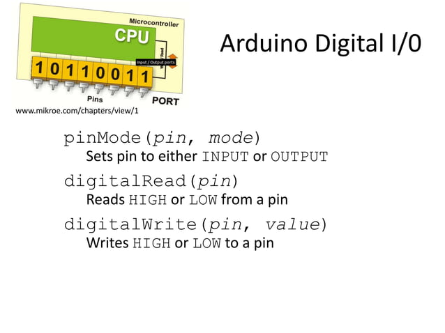 Arduino.pptx | Computer Peripherals | Computing