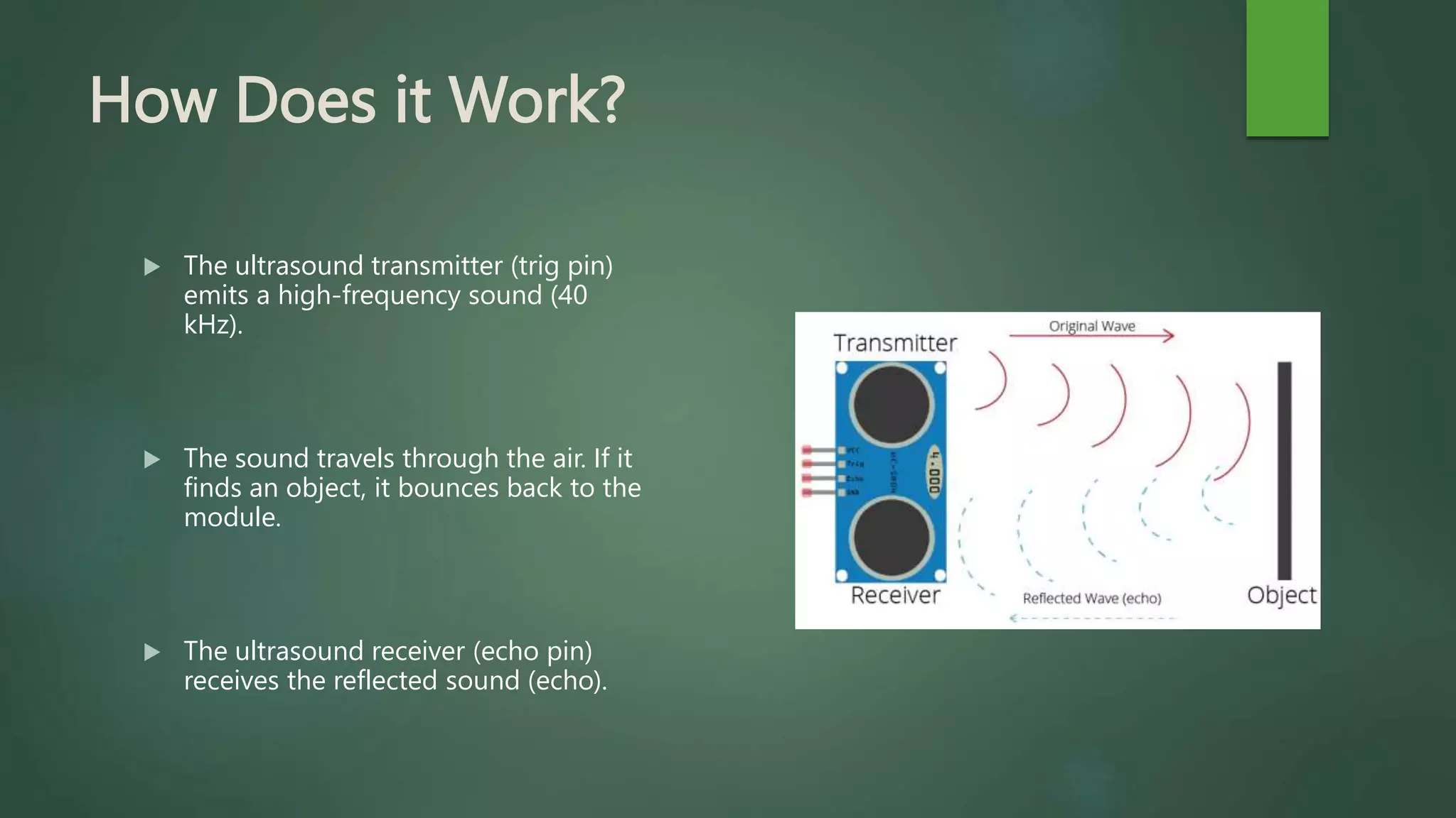 Arduino Ultrasonic Sensor | PPTX