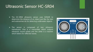 Arduino Ultrasonic Sensor | PPTX