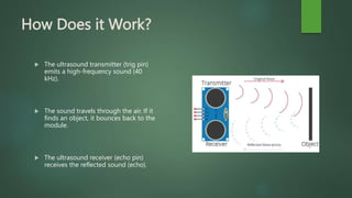 Arduino Ultrasonic Sensor | PPTX