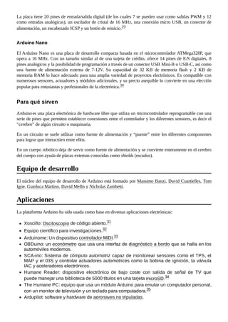 Arduino definicion de que es arduino y como funciona | PDF