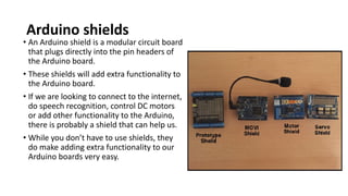 Arduino microcontroller ins and outs with pin diagram | PDF