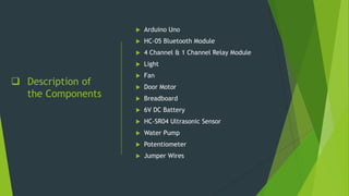 Arduino-based-Smart-Home-Automation.pptx | Home Appliances | Home & Garden