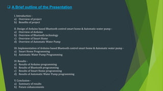 Arduino-based-Smart-Home-Automation.pptx | Home Appliances | Home & Garden