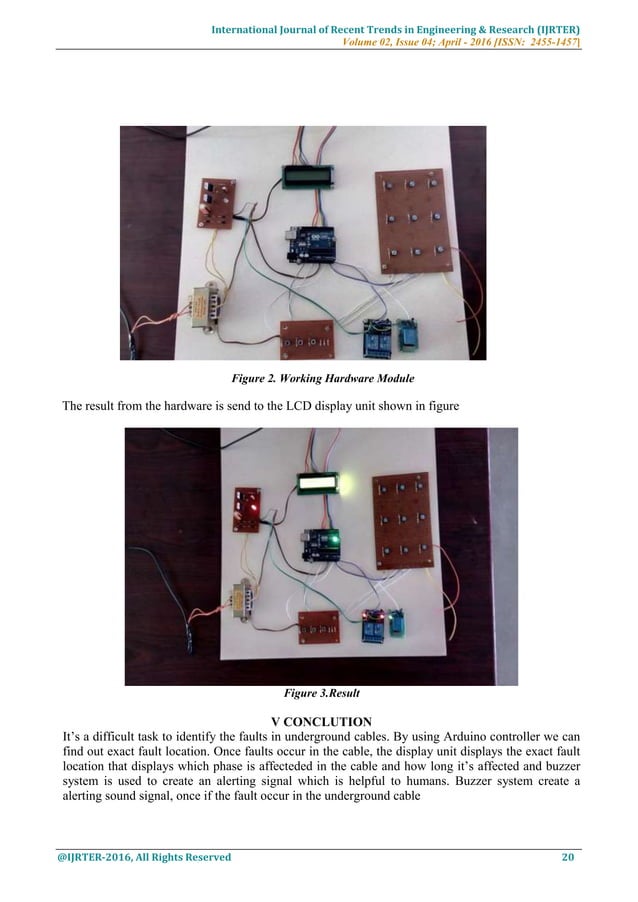 Arduino based-underground-cable-fault-detector | PDF