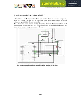 Arduino-Based Weather Monitoring System | PDF
