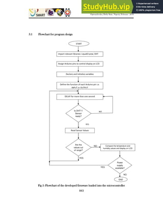 Arduino-Based Weather Monitoring System | PDF