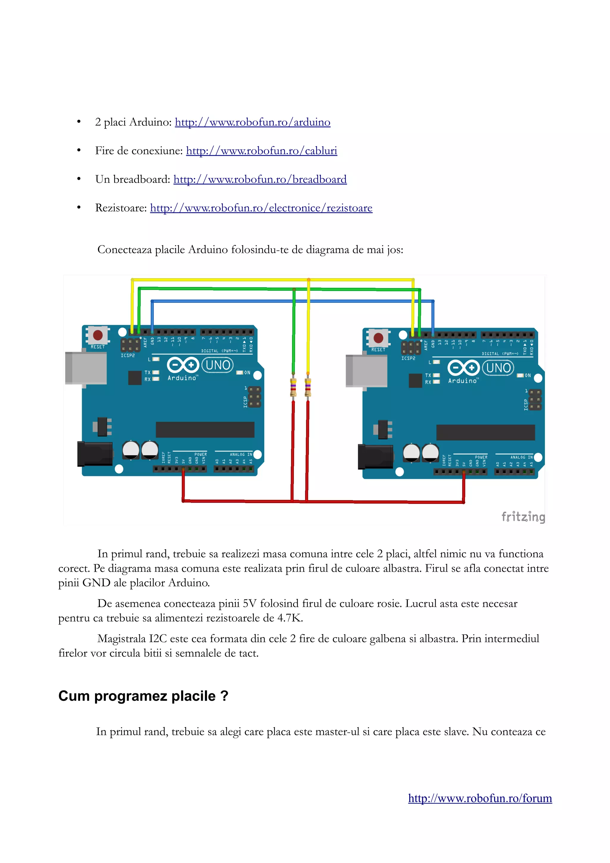 Arduino comunicatie i2c | PDF