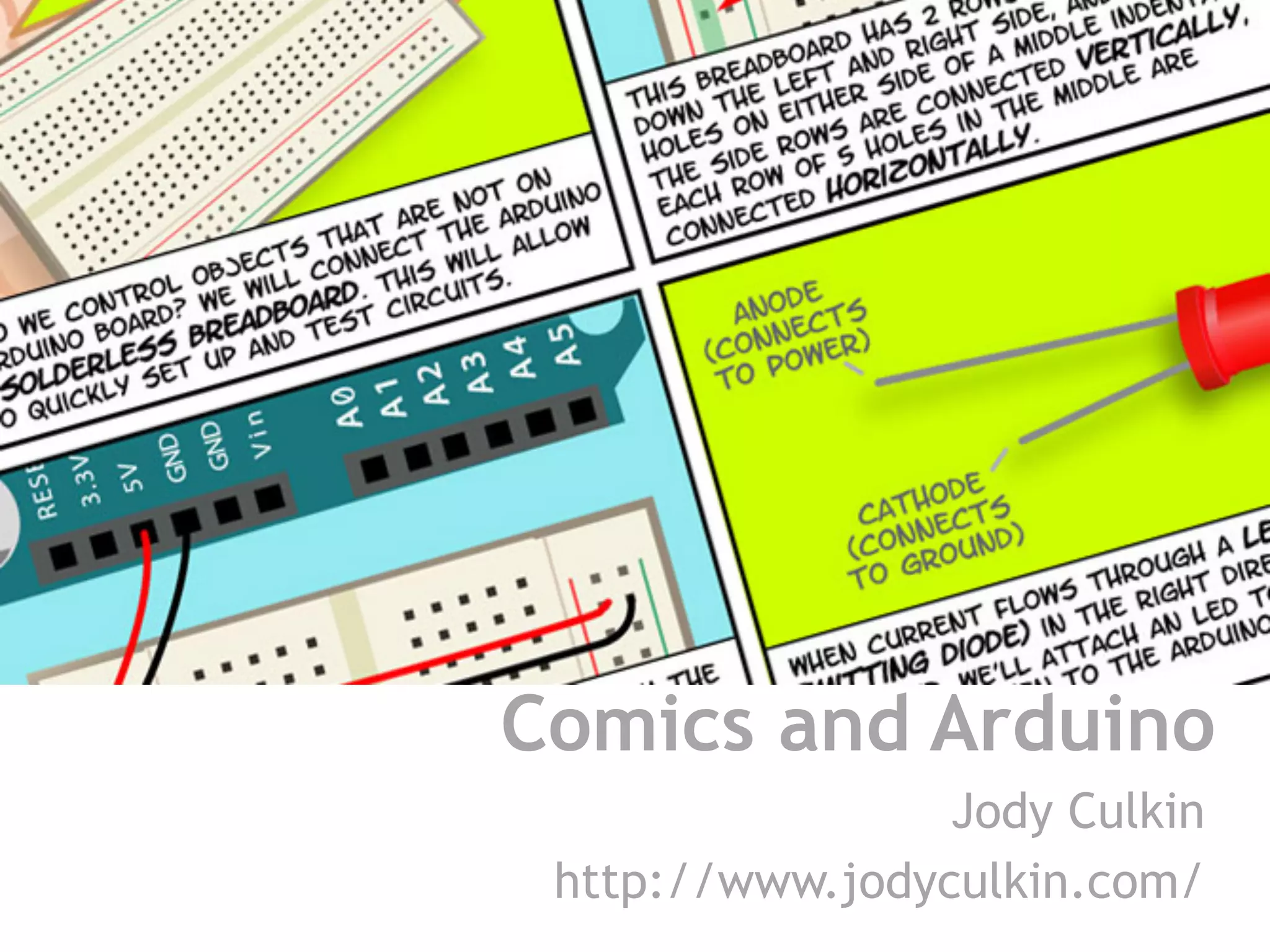 Comics and Technology: Arduino Day | PDF | Desktop Publishing ...