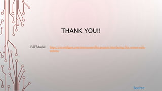 How to Interface Flex Sensors with Arduino? | PPT