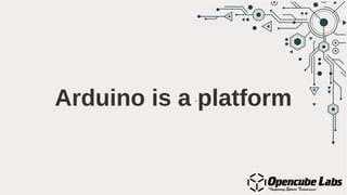Arduino Hands-on Workshop | PPT