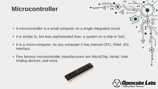Arduino Hands-on Workshop | PPT