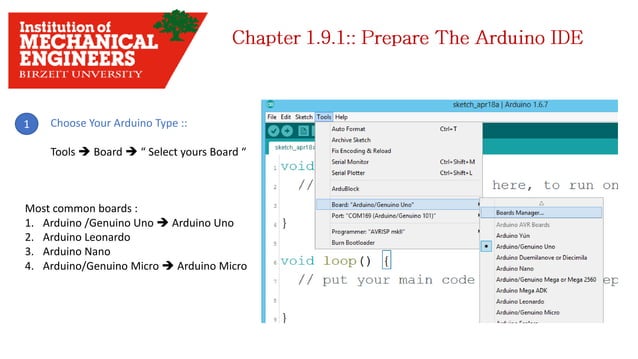 Starting with Arduino | PPT
