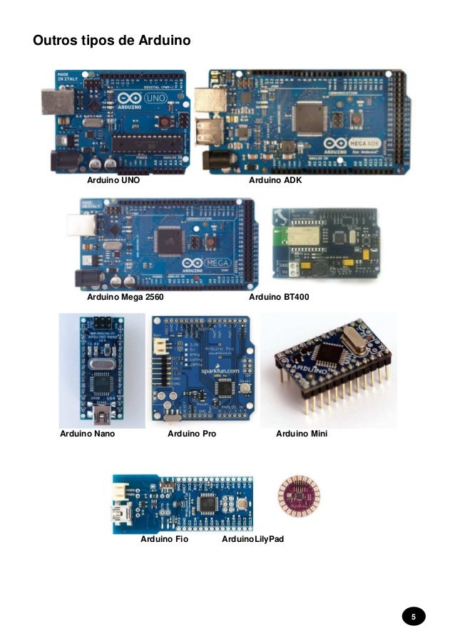 Arduino Introdução 10 Projectos
