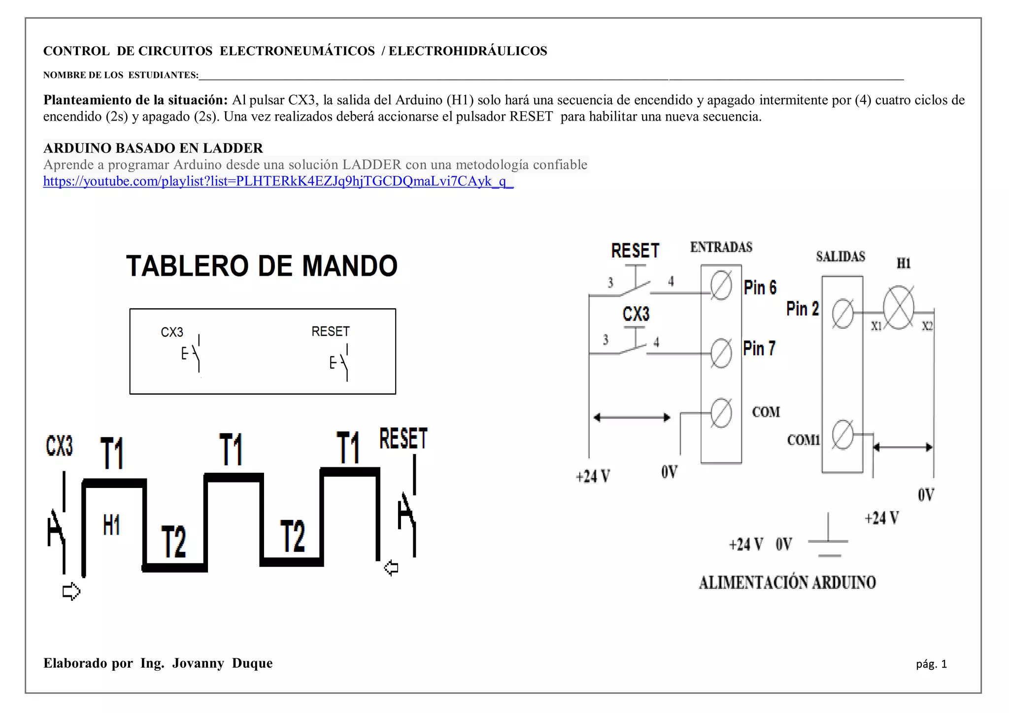 Control De Circuitos Electroneumáticos Ppt 