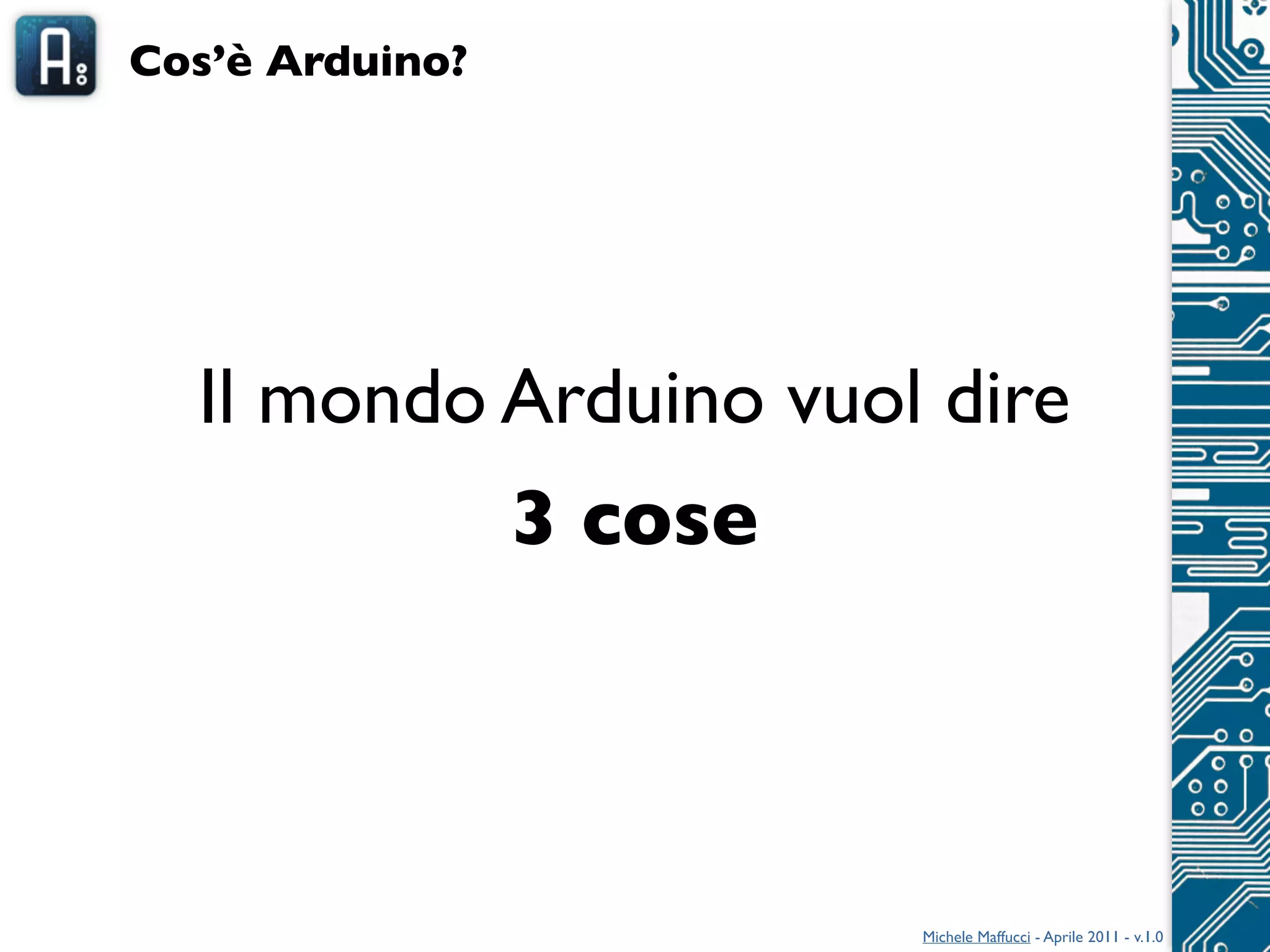 Arduino lezione 01 - a.s 2010-2011 | PDF