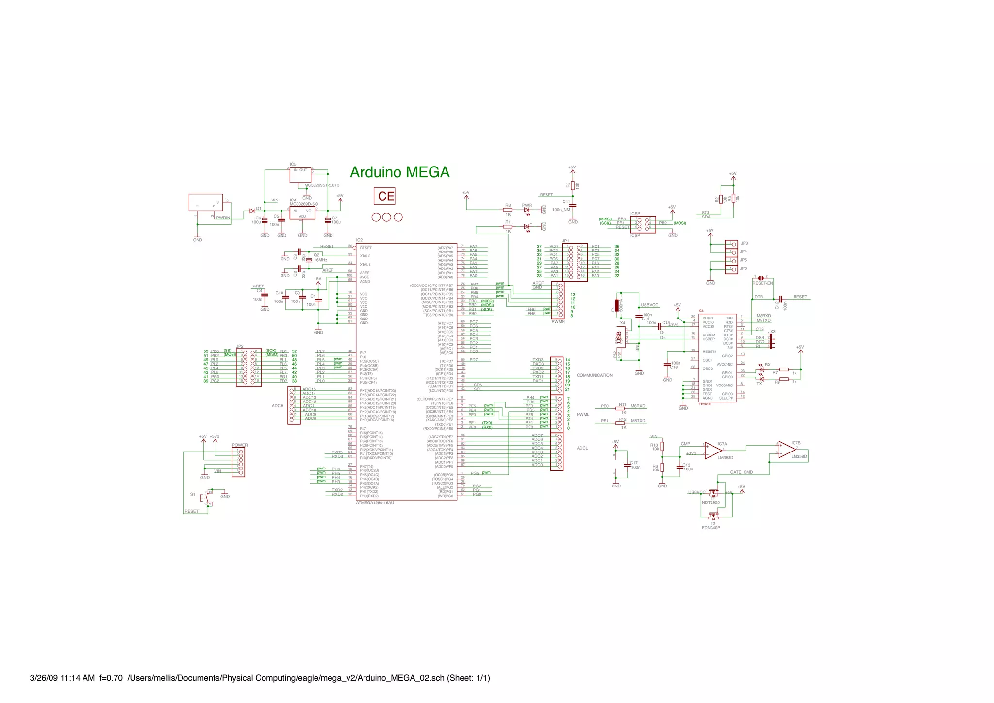 Arduino mega-schematic | PPT Arduino mega-schematic | PPT