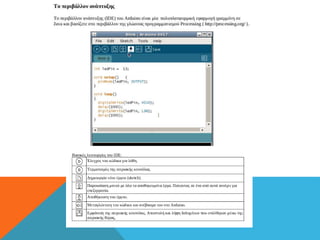 Σημειώσεις για το μάθημα project B1 -Σύστημα Arduino | PPT