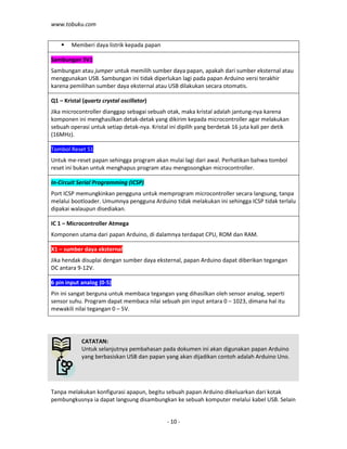 Arduino pengenalan | PDF