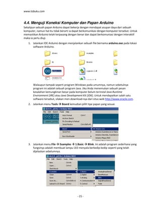Arduino pengenalan | PDF