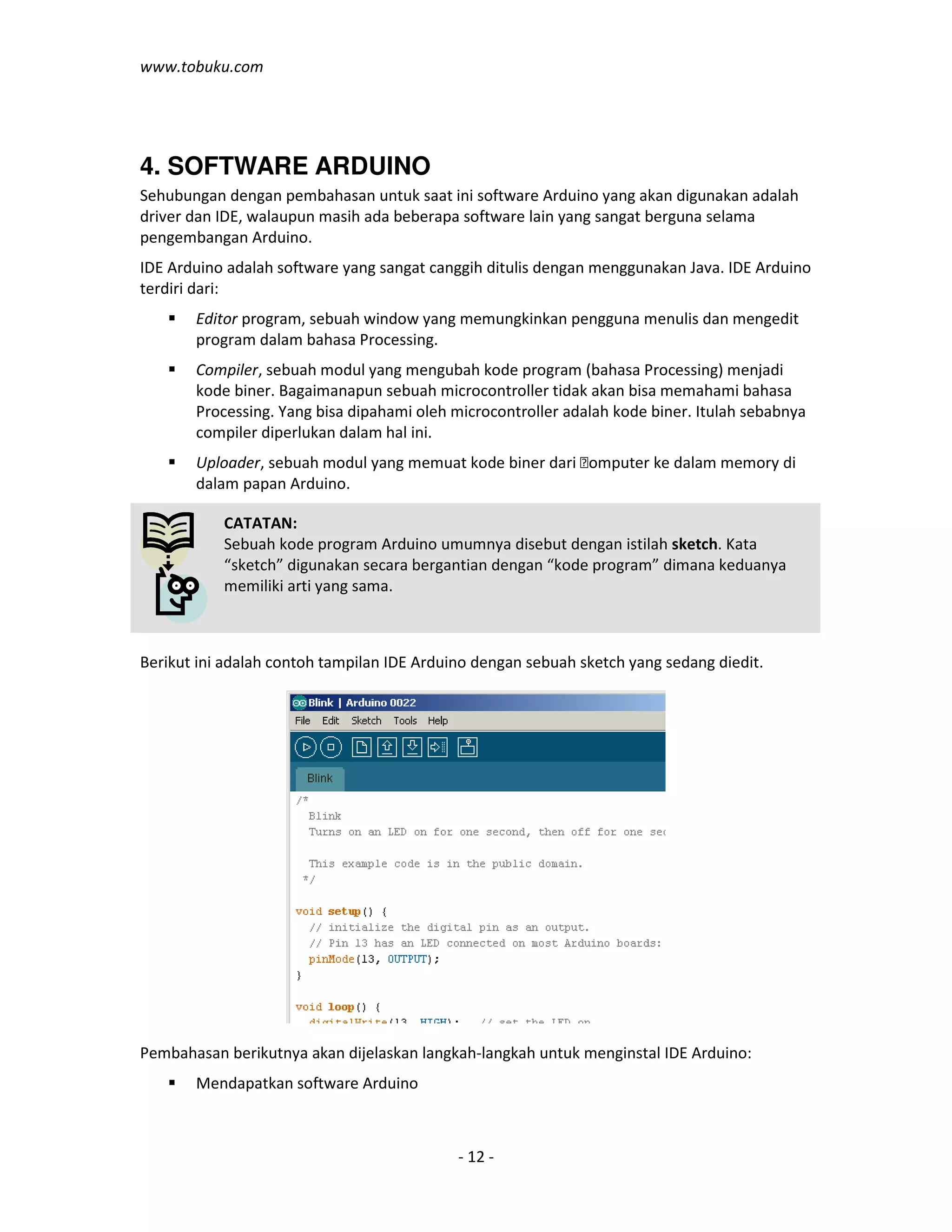 Arduino pengenalan | PDF
