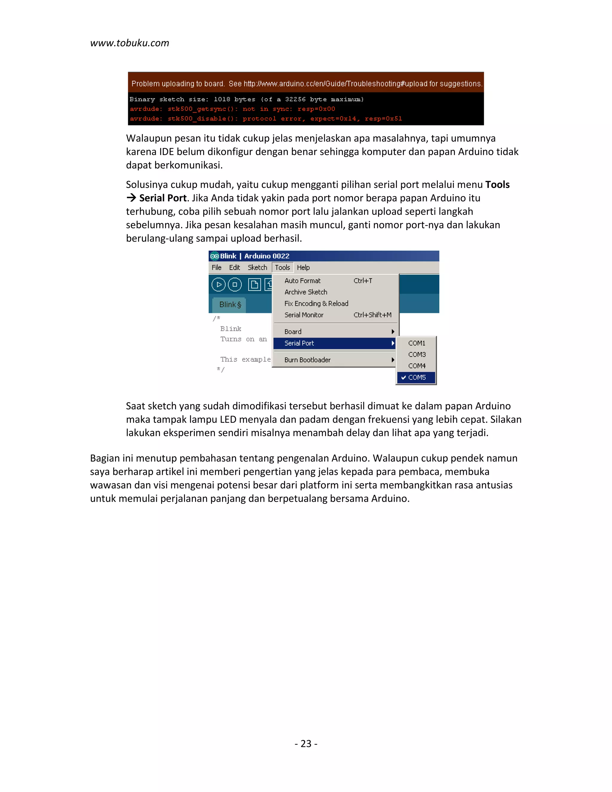 Arduino pengenalan | PDF