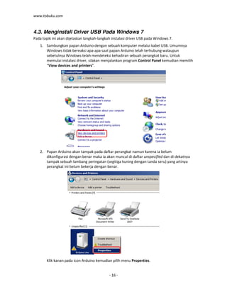 Arduino pengenalan | PDF